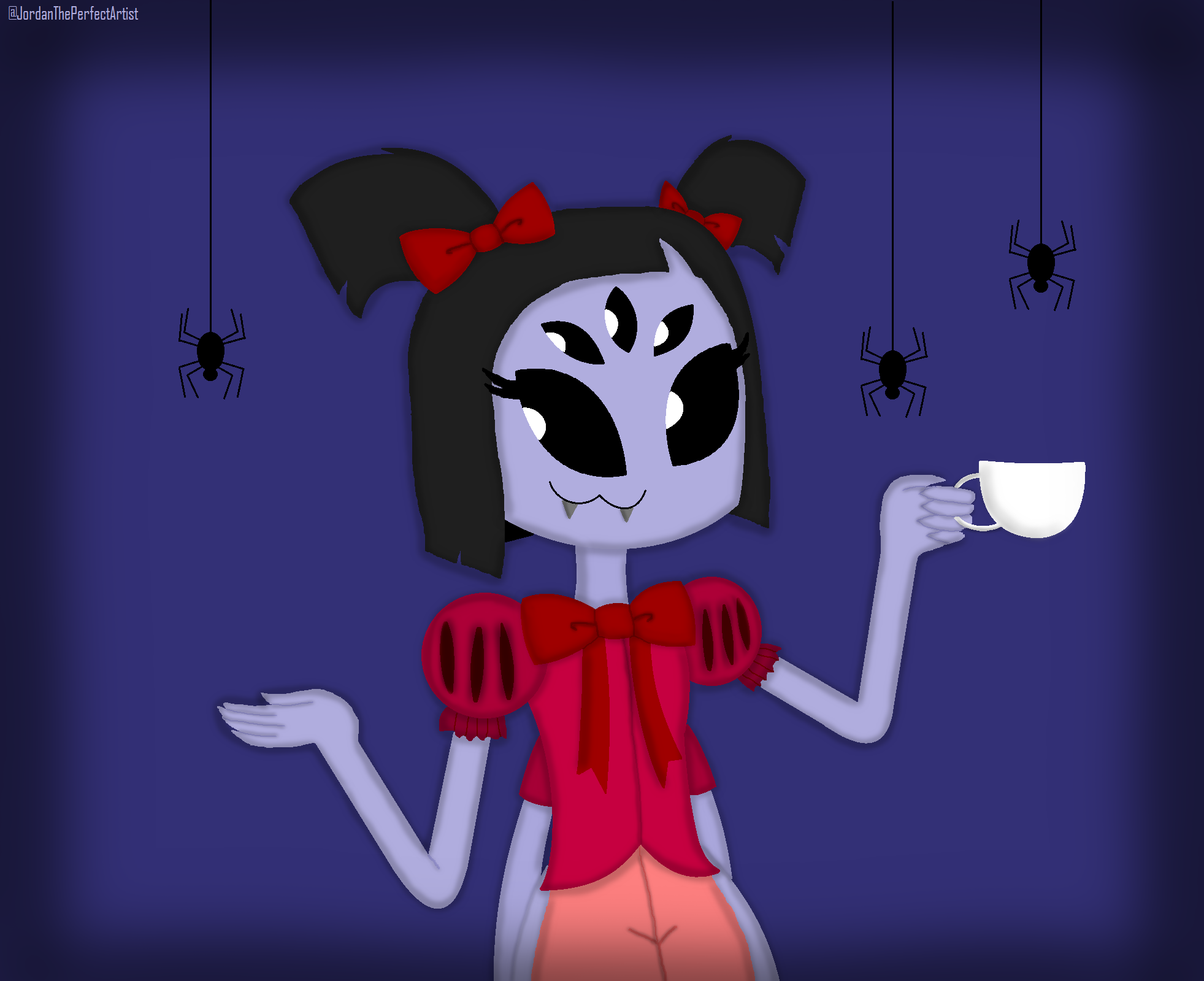 Muffet (Undertale) by JordanBeckwith on DeviantArt