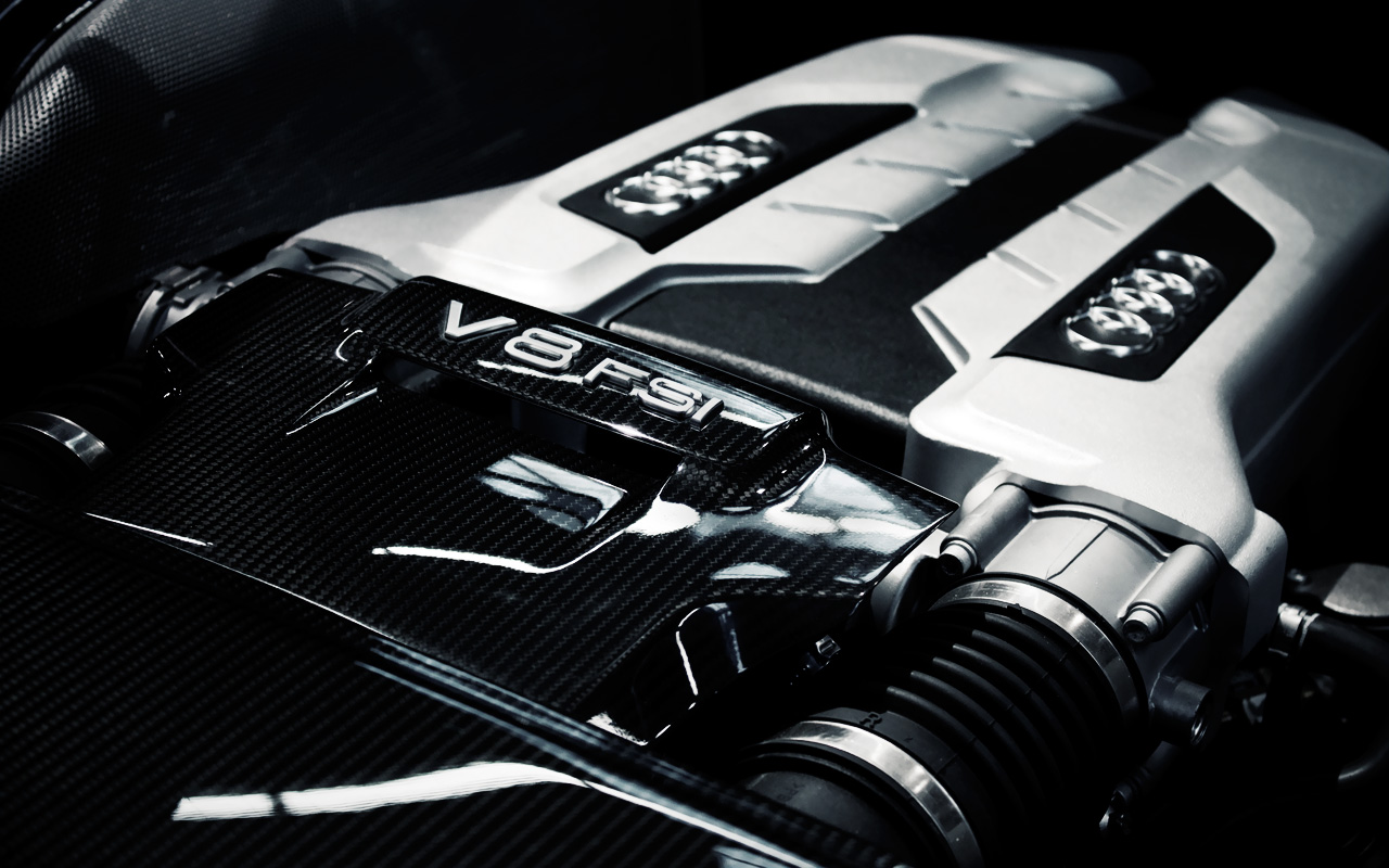 Audi R8 V8 FSI Engine by Bexter2k5 on DeviantArt