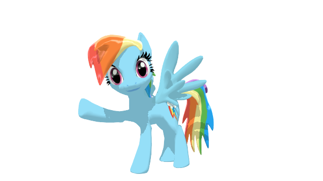 Rainbow Dash (DL) by MMDDashie on DeviantArt