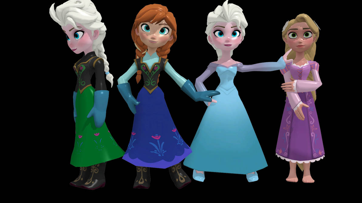 Mmd Disney Infinity Girls Dl By Mmddashie On Deviantart