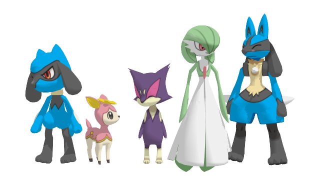 My Pokemon Models For MMD (DL) by MMDDashie on DeviantArt