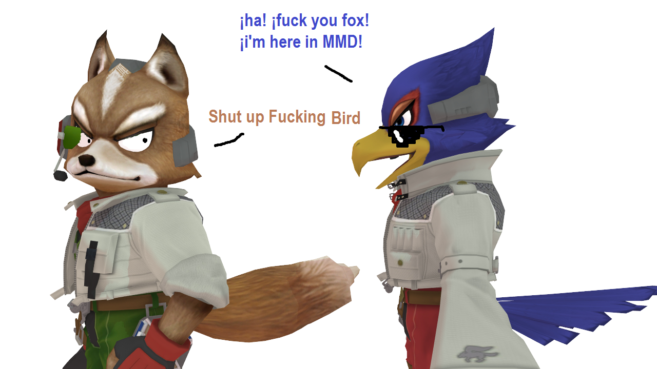 MMD SSB4 Fox and Falco (DL) by MMDDashie on DeviantArt