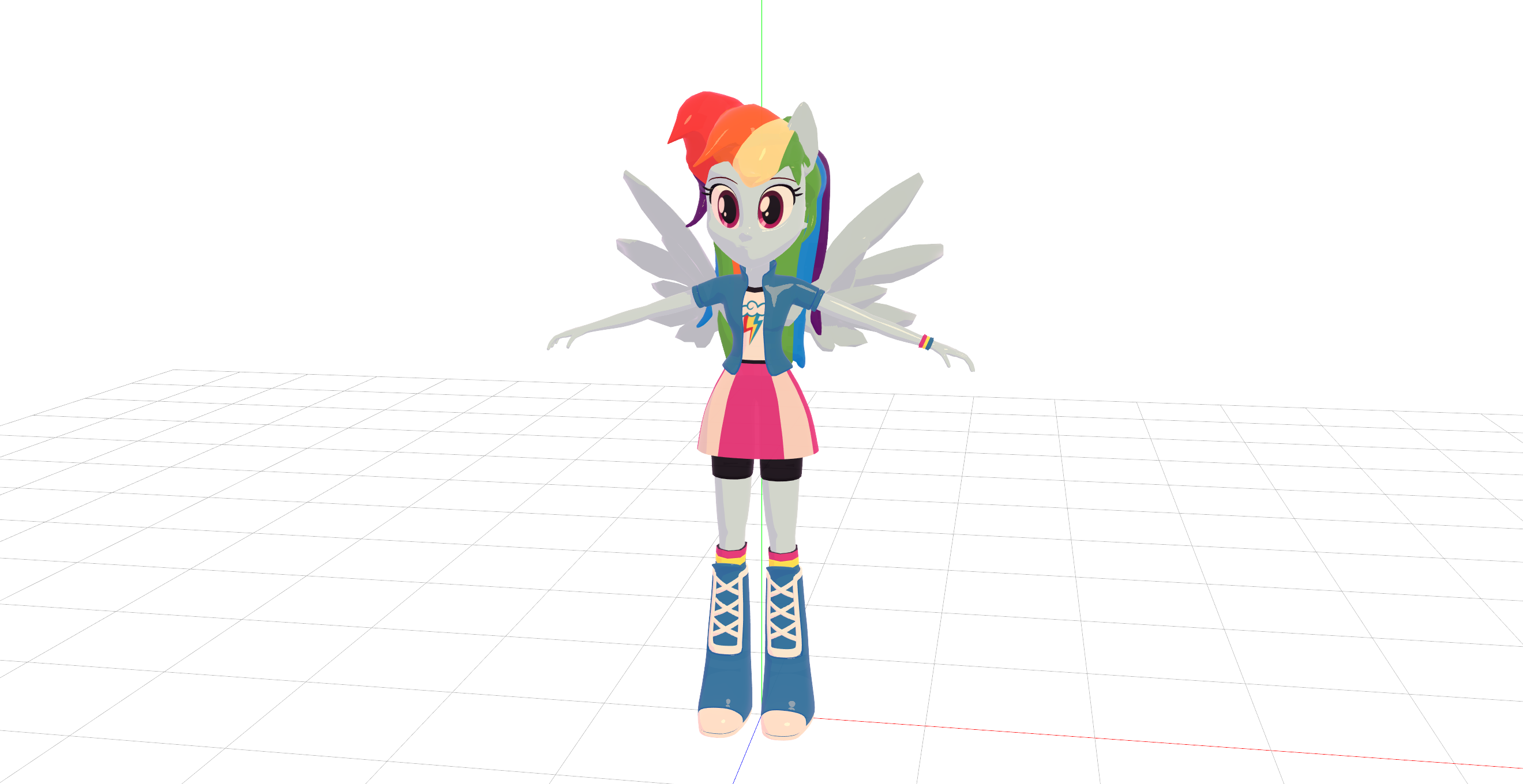 MMD Rainbow Dash Transformation (DL) by MMDDashie on DeviantArt