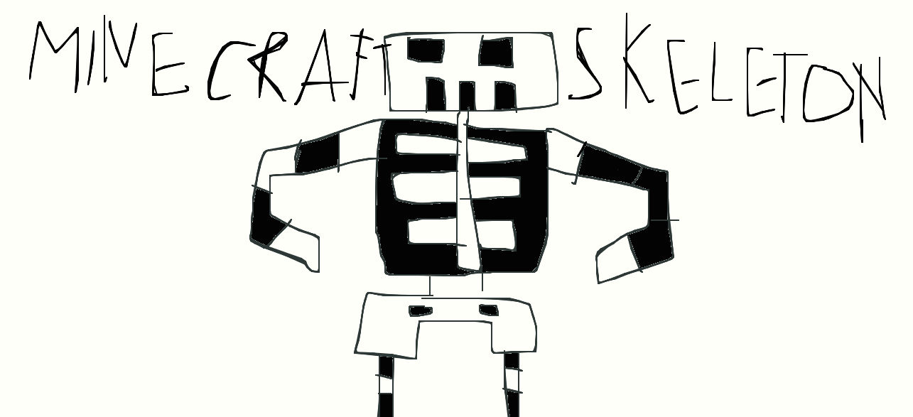 MINECRAFT SKELETON by HomestuckAndBrofists on DeviantArt