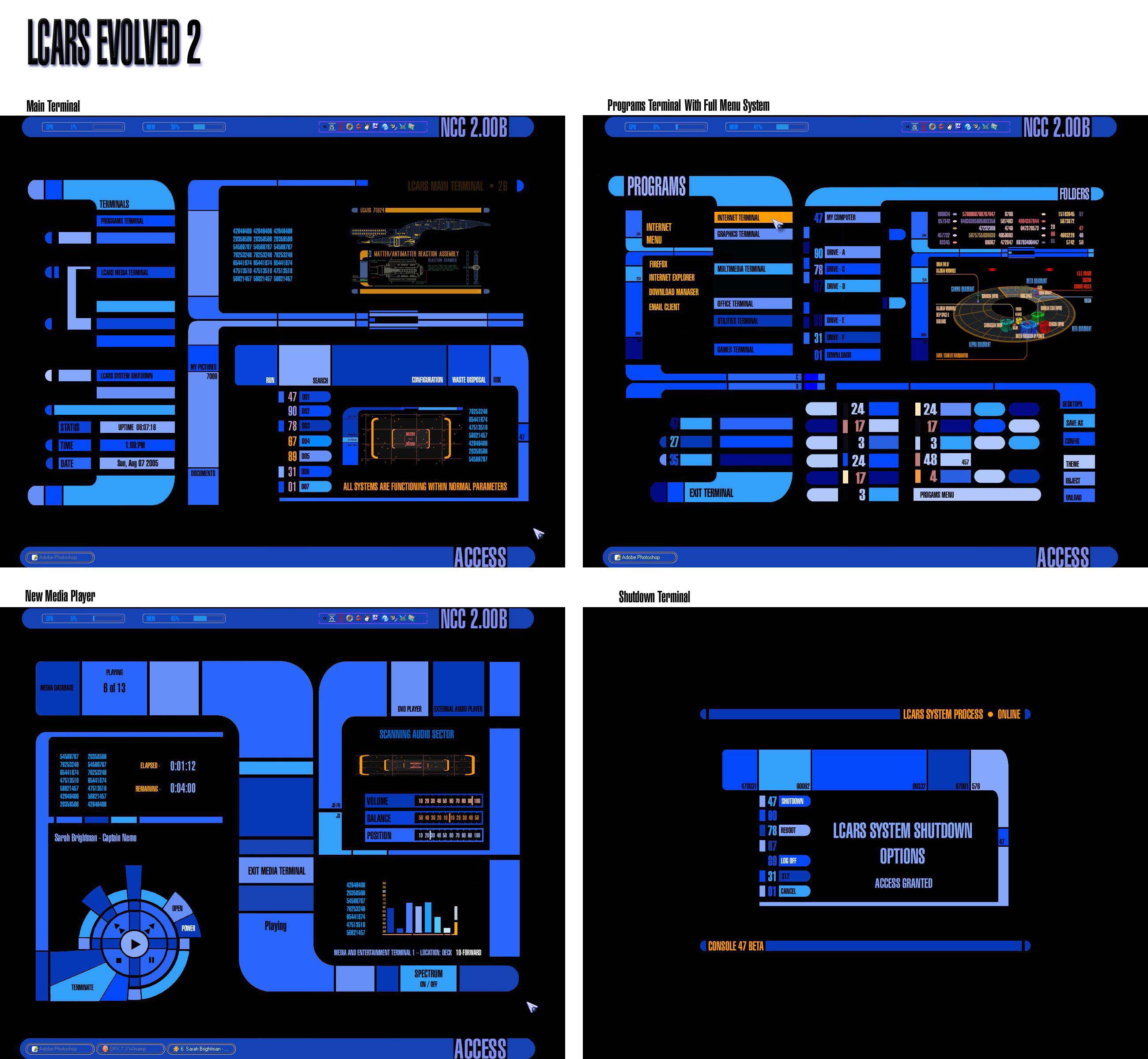 LCARS EVOLVED 2 1280x1024 by 2dev-artists on DeviantArt