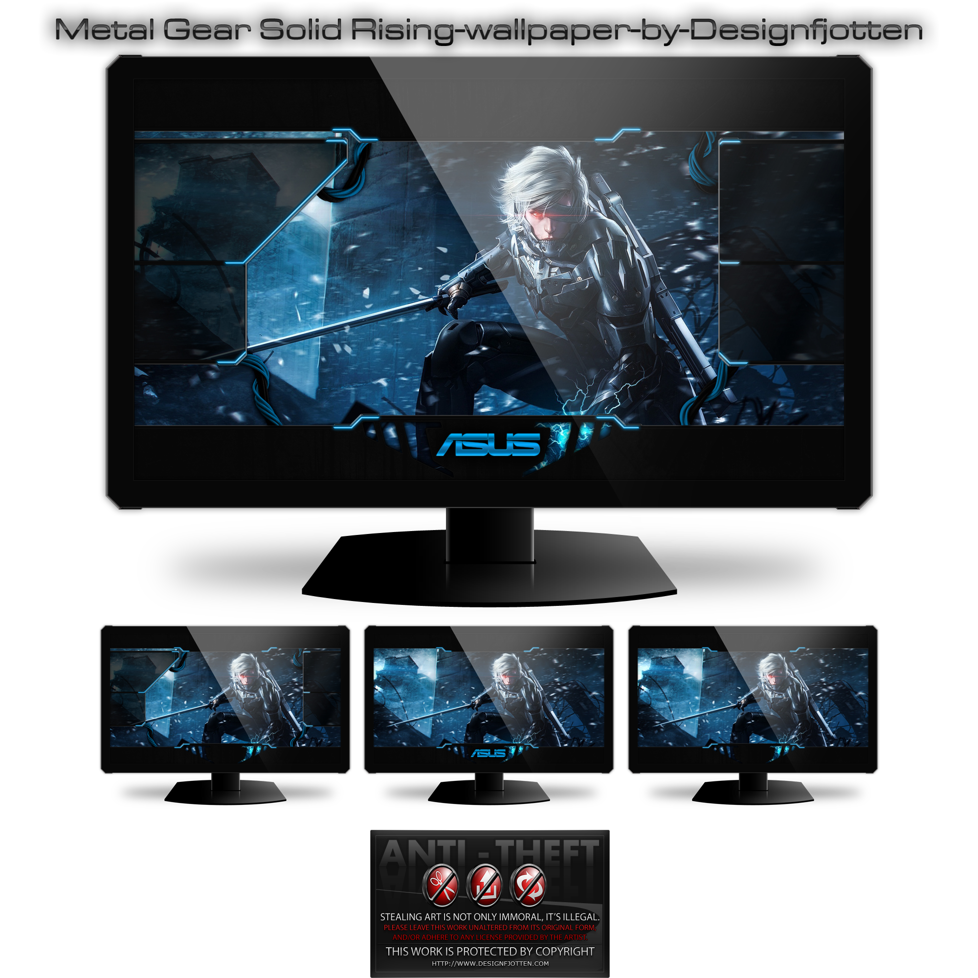 Gamer's Interface Metal Gear Solid Rising pack by Designfjotten on ...