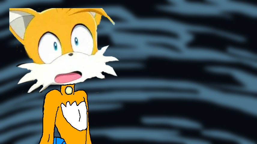 Tails lost his voice by BriannaSheppard on DeviantArt