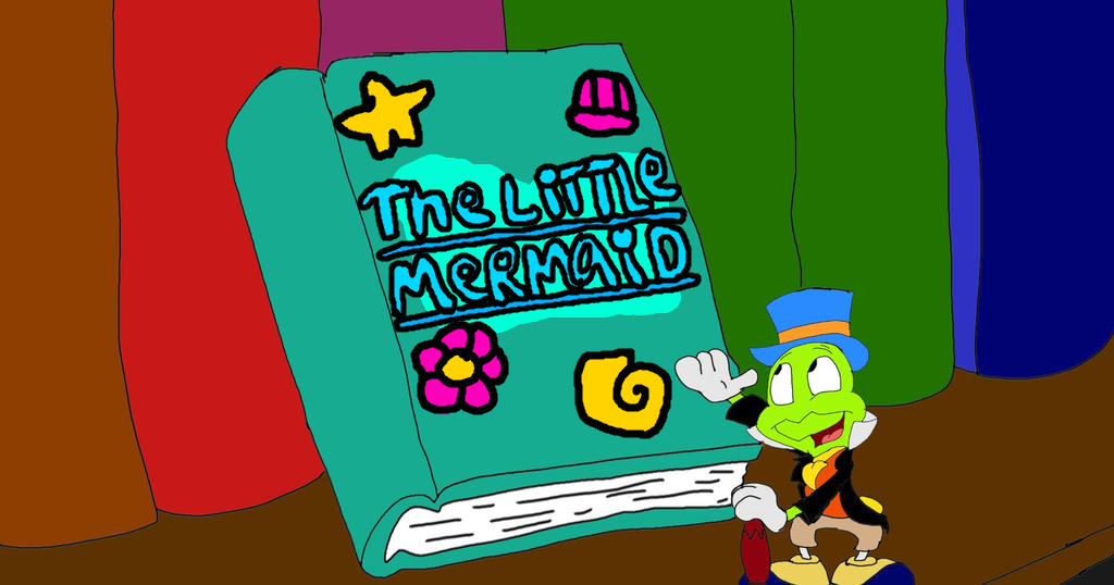 Jiminy Cricket Presents the little mermaid by BriannaSheppard on DeviantArt