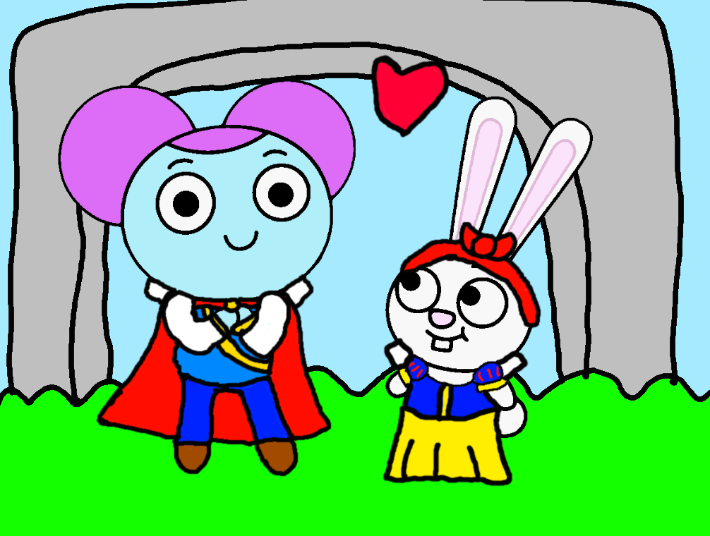 Pibby and Bunbun is a Snow White by BriannaSheppard on DeviantArt