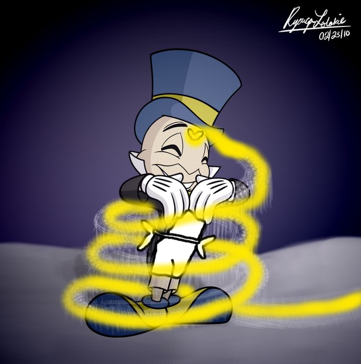Jiminy cricket magic of a moon by BriannaSheppard on DeviantArt