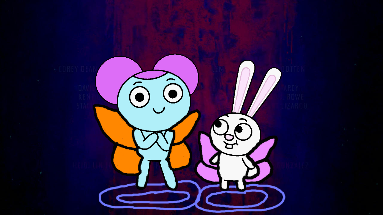 Pibby and bunbun is a butterfly dancing of water by BriannaSheppard on ...