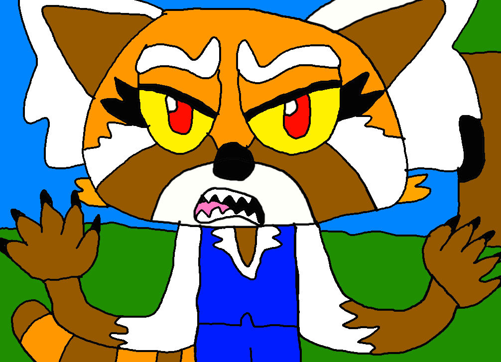 Retsuko is a monster a Halloween by BriannaSheppard on DeviantArt