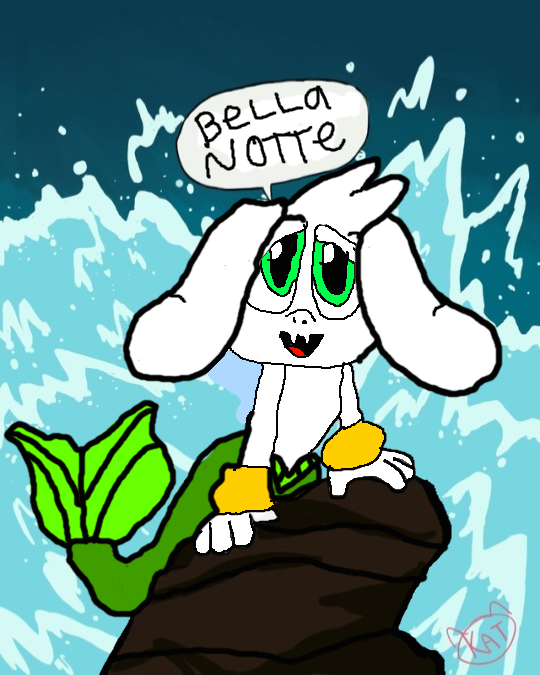 Asriel Sings Bella Notte By Briannasheppard On Deviantart