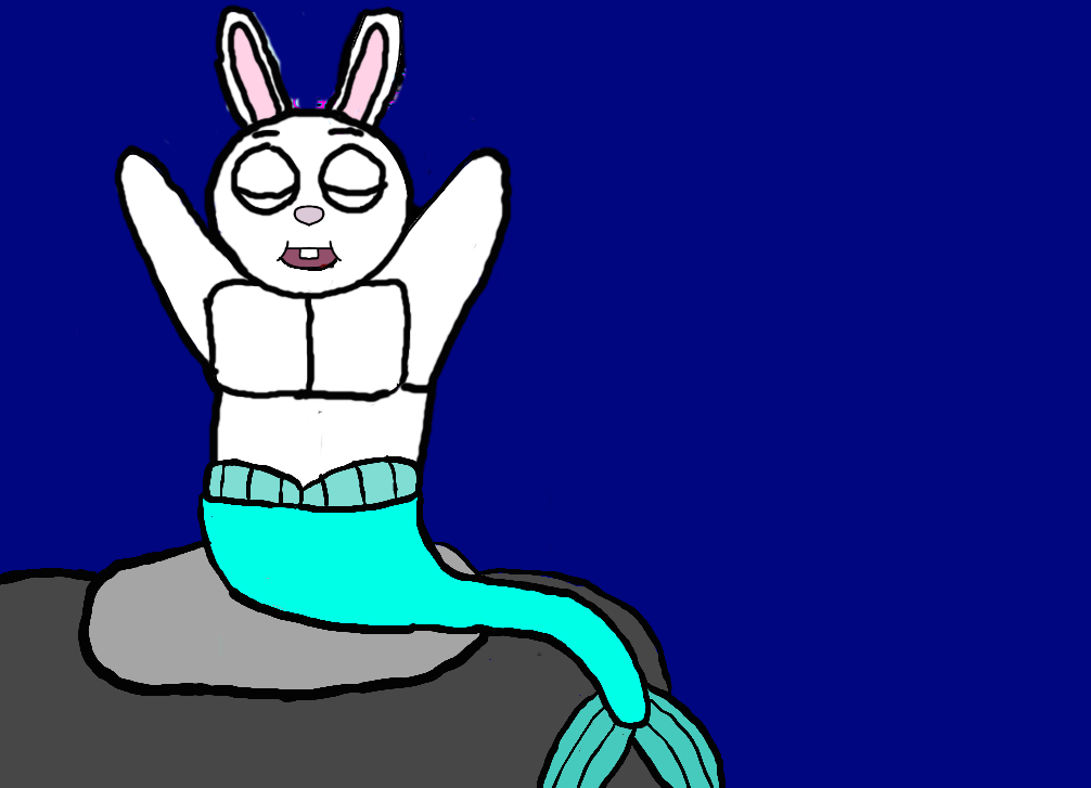 Bunbun sings likes a Mermaid by BriannaSheppard on DeviantArt
