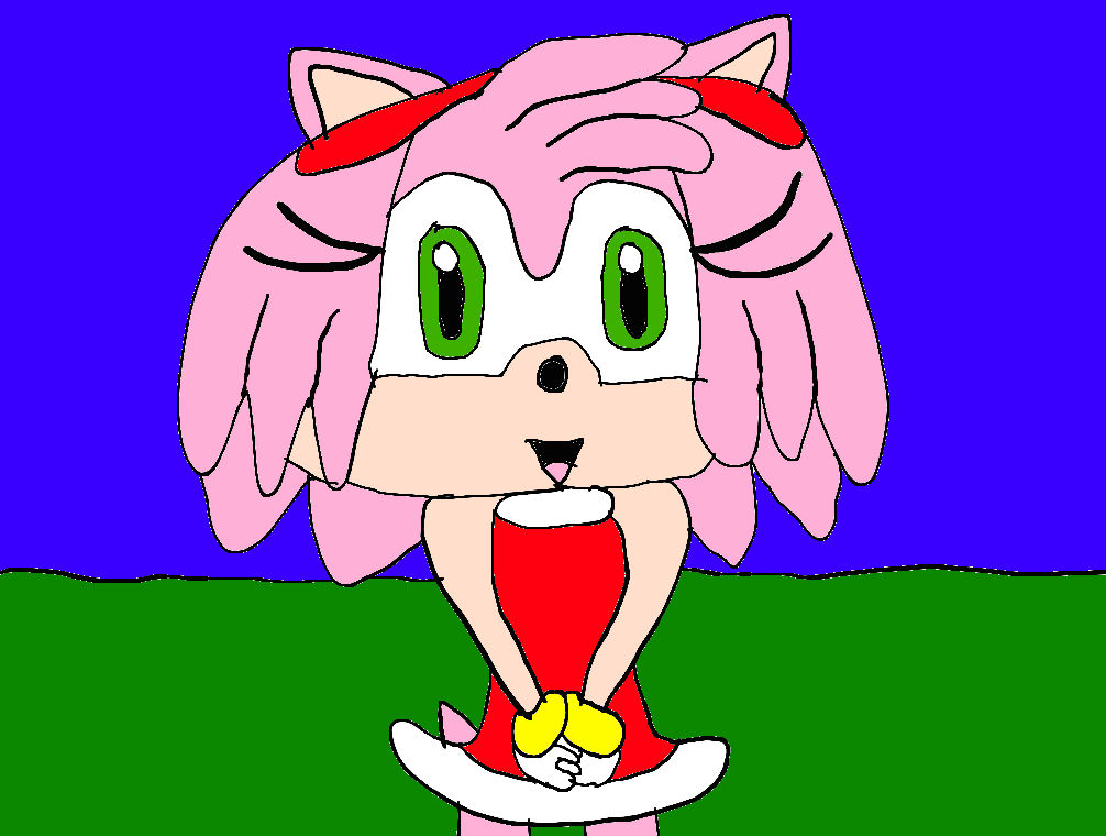 Amy Rose the Hedgehog by BriannaSheppard on DeviantArt