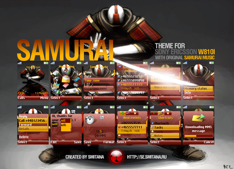 Samurai theme by smitana on DeviantArt