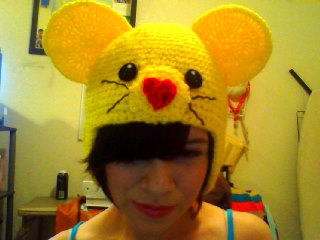 Crochet Yellow Mouse Hat Pattern by LilliM00 on DeviantArt