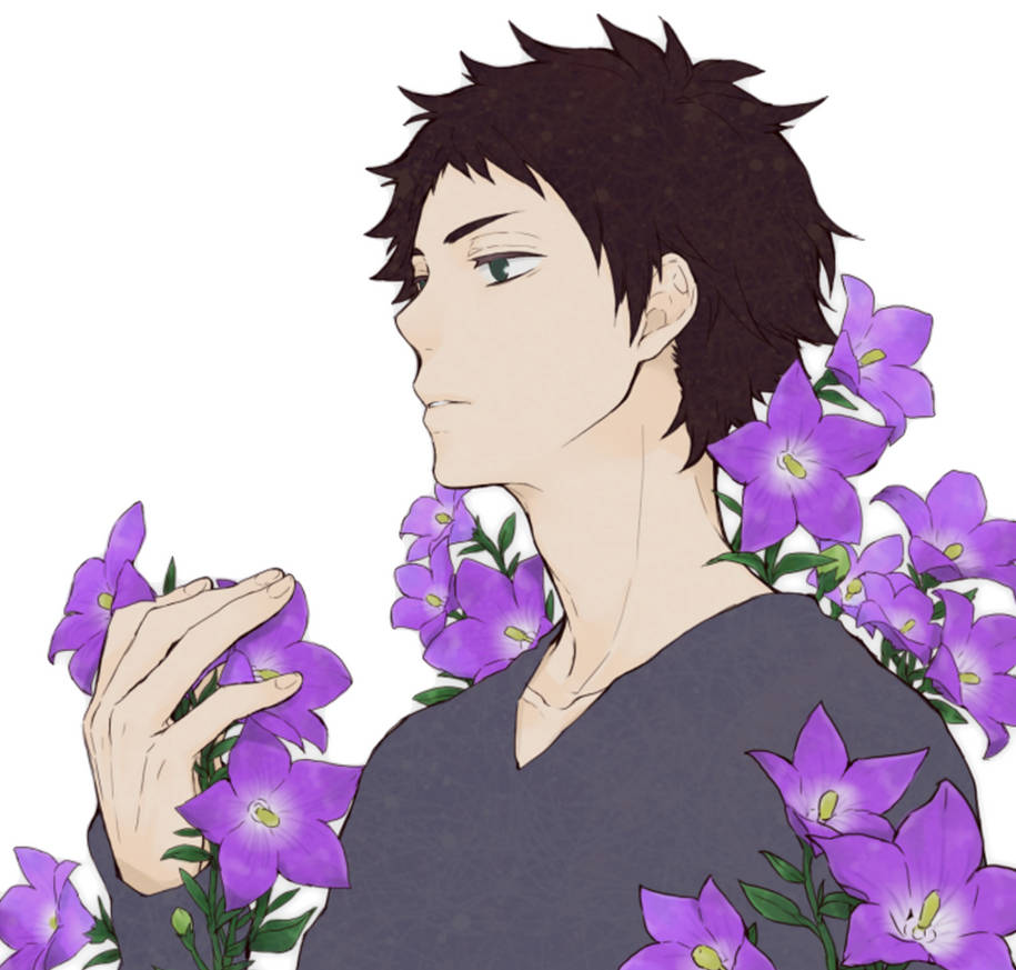 Bring Me Flowers [Akaashi Keiji x Reader] by Casaline on DeviantArt