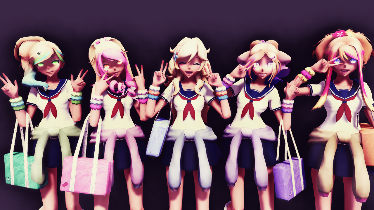 MMDxYandereSim - The Bullies by Miss-Sweeten443 on DeviantArt