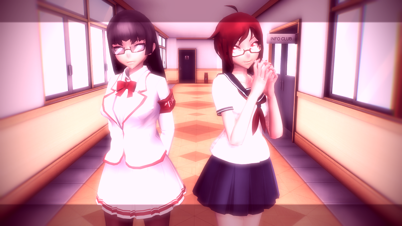 MMDxYandereSim - The Serious and the evil by Miss-Sweeten443 on DeviantArt