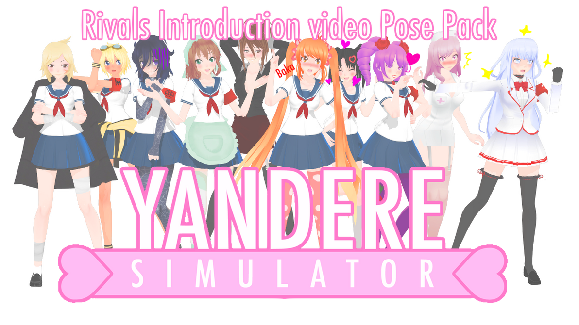 [MMD YandereSim] Rival Pose Download by Miss-Sweeten443 on DeviantArt