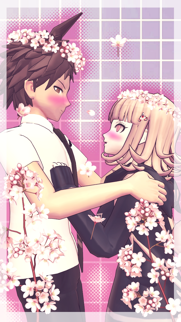 [MMD x Danganronpa] - Hajime and Chiaki by Miss-Sweeten443 on DeviantArt