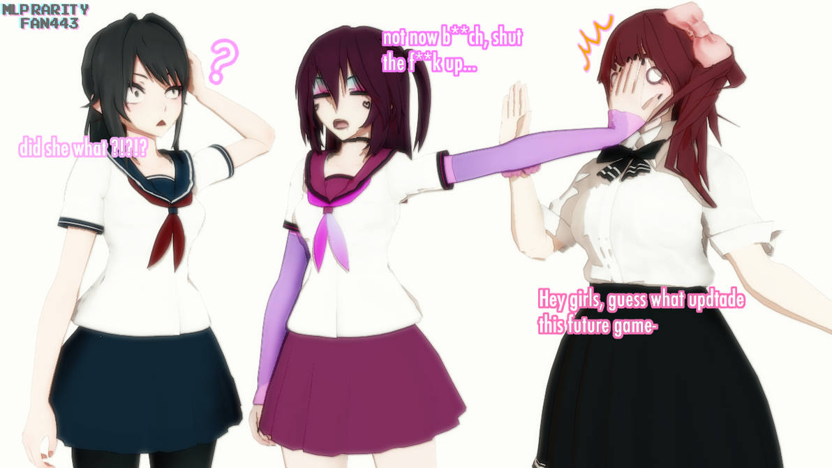 MMDxYandereSim/LoveLetter - ignore Bow-Chan by Miss-Sweeten443 on DeviantArt