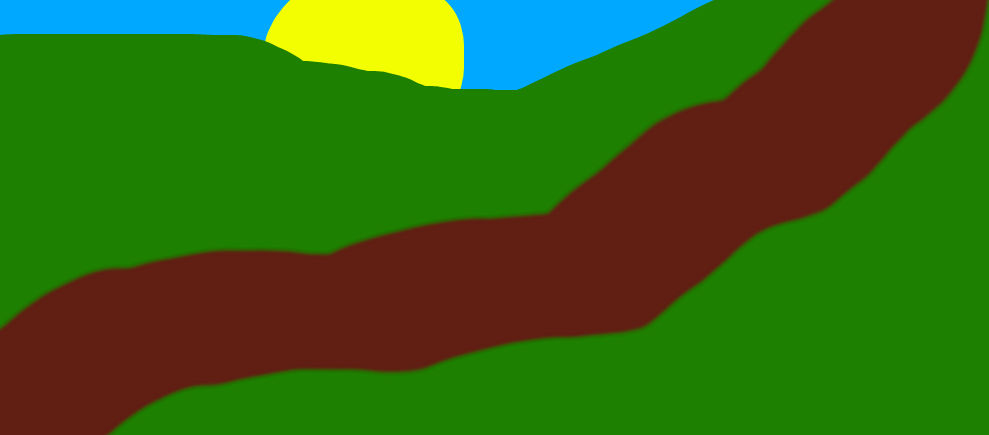 Hill with perspective by IgnoremeidkwhatIdo12 on DeviantArt