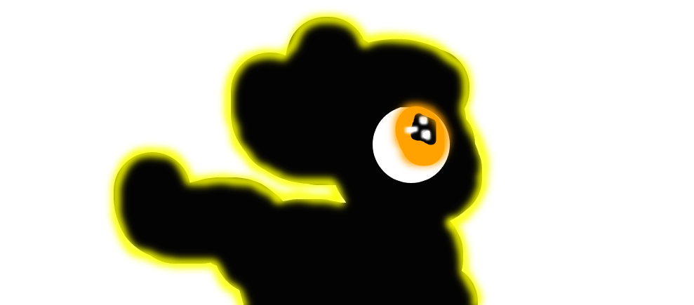 Neon Outlined Shadow Cat 2.0 by IgnoremeidkwhatIdo12 on DeviantArt