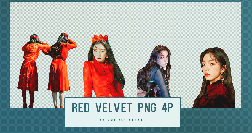 Red Velvet Perfect Velvet Part4 4P PNG by vul3m3 on DeviantArt
