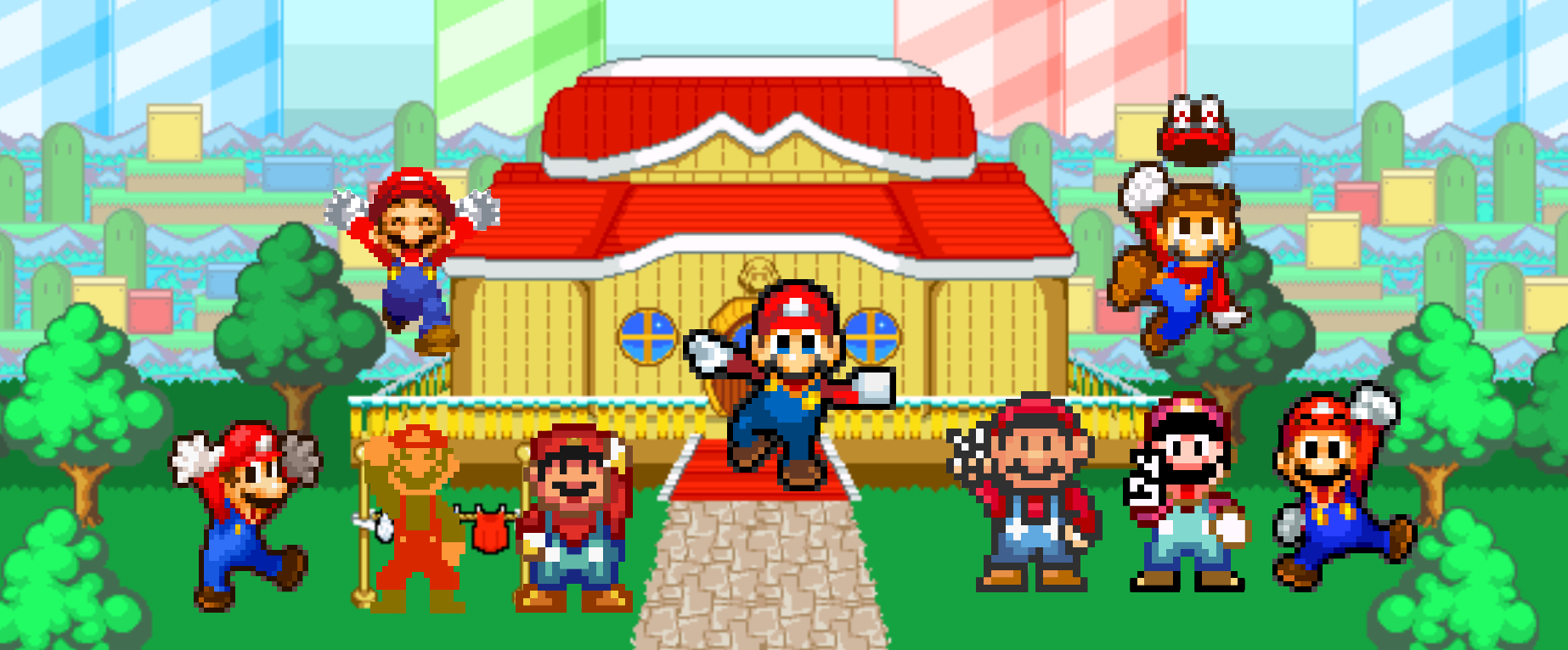 Mario Into the Mario-Verse by SLGQ4 on DeviantArt