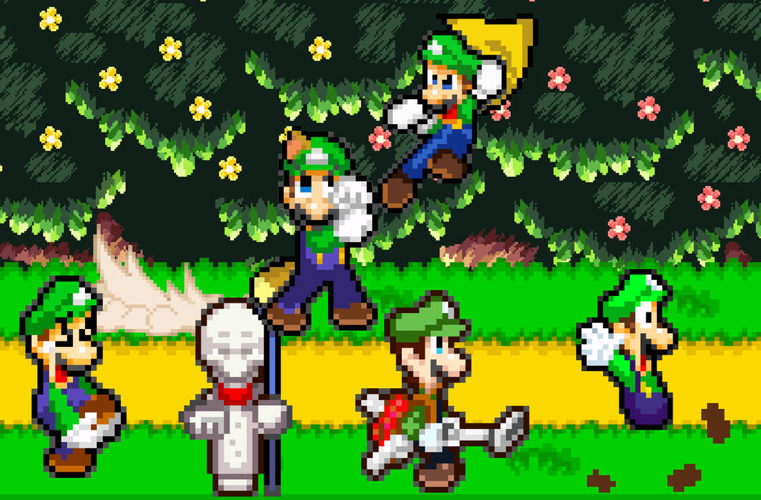 The Ultimate Clash of Luigi by SLGQ4 on DeviantArt