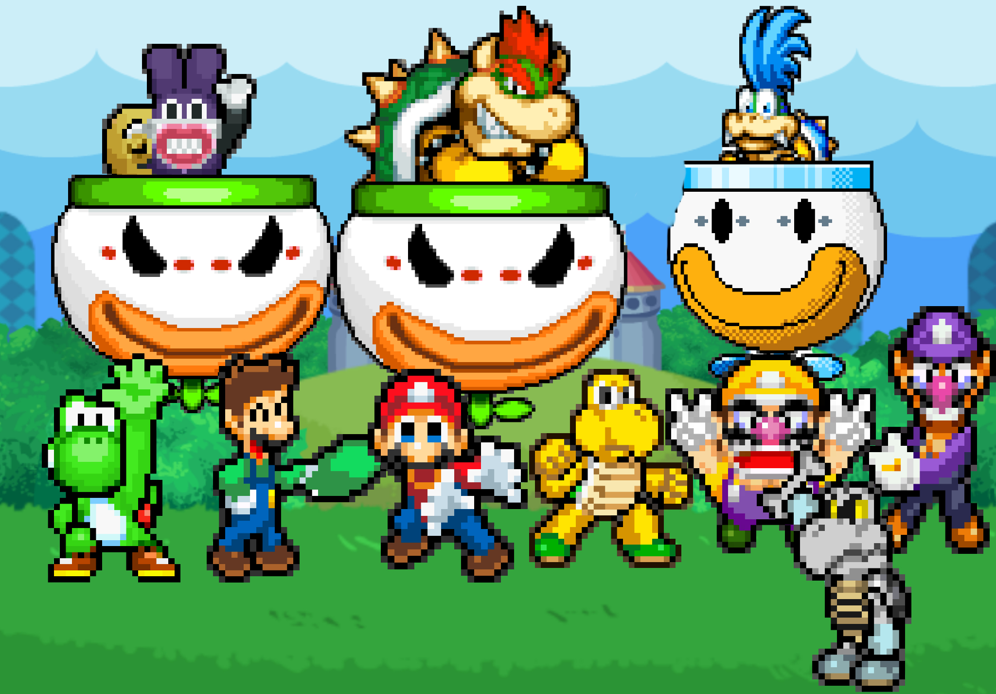 My Favorite Mario Characters by SLGQ4 on DeviantArt