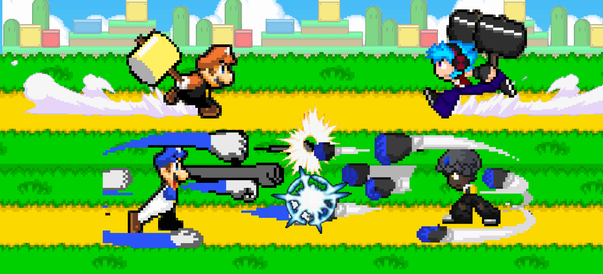 SLG4 and SM54 vs Chaos and Geo by SLGQ4 on DeviantArt