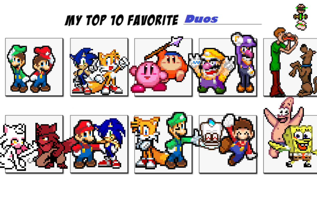 My Top 10 Favorite Duos by SLGQ4 on DeviantArt