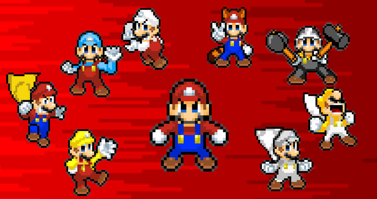 MSTUT Mario Transformations by SLGQ4 on DeviantArt