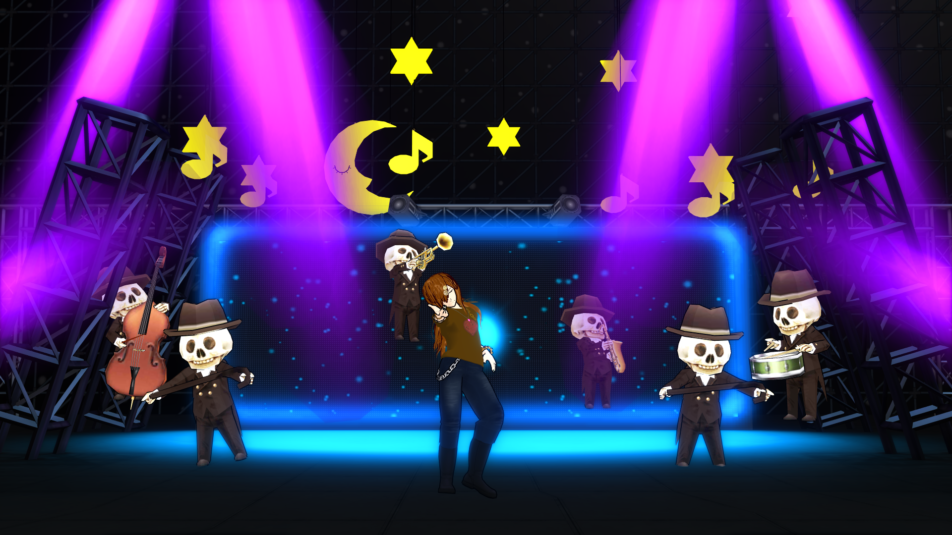 [MMD motion] Skeleton Orchestra and Lilia - Camera by AkuneLynxxx on ...