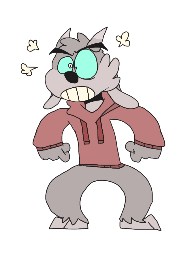 he angry by SlyHirsche on DeviantArt