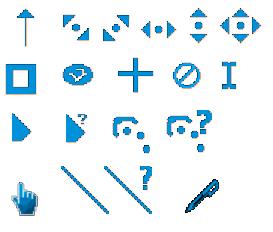blue Cursors by khoo on DeviantArt