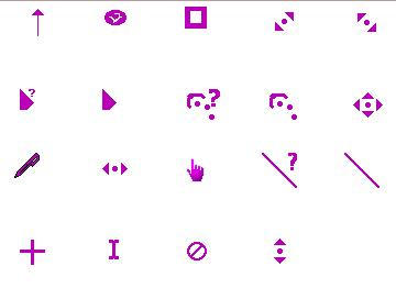 pink cursors by Khoo by khoo on DeviantArt