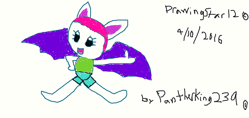 Riley the Bat(DrawingStar12) by PantherKing239 on DeviantArt