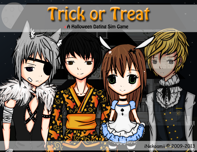 Halloween Dating Sim Game is OUT!!! by iNekoamii on DeviantArt