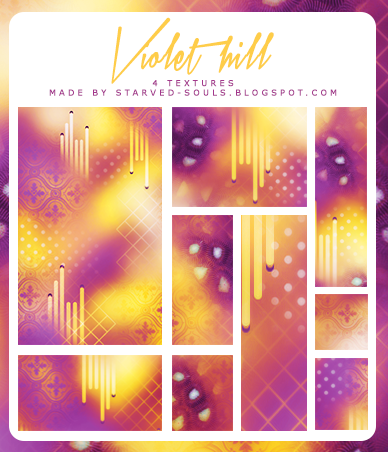 Violet Hill 4 Textures Pack By Starved-souls by Starved-Soul on DeviantArt