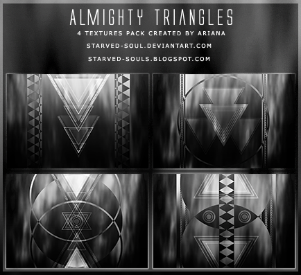Almighty Triangles Textures Pack By Starved-soul by Starved-Soul on ...