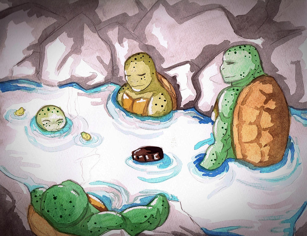 TMNT: SOD Ch. 47 bathtub confessional (fluff) by CelestialShadow19 on ...