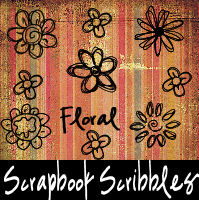 Scrapbook Scribbles Floral by mandy71480 on DeviantArt