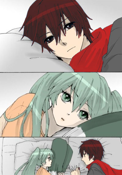 Akaito x Miku [2] by AkaitoShion30 on DeviantArt