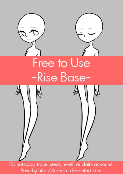 Free to Use Base {Rise} by Koru-ru on DeviantArt