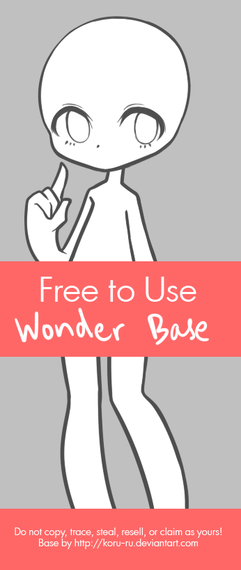 Free to Use Base {Wonder} by Koru-ru on DeviantArt