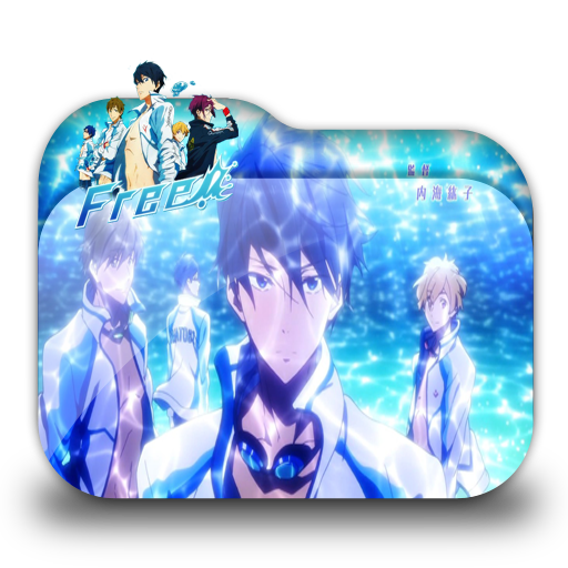 Free! Iwatobi Swim club Folder Icon by PhoenixIQ on DeviantArt